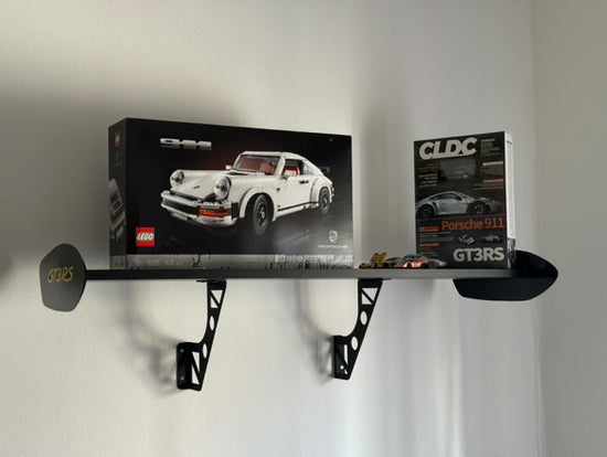 991 GT3 RS Style SPOILER SHELF - BLACK